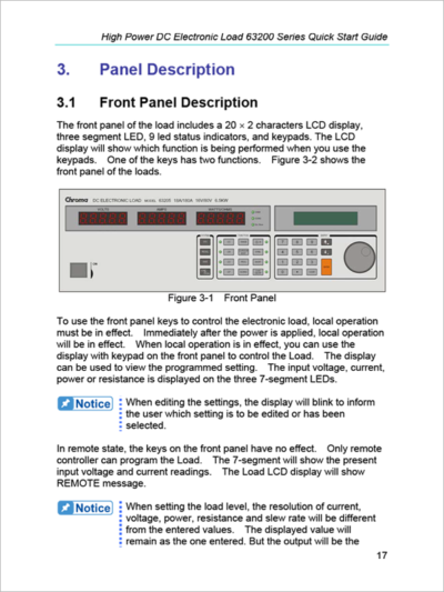 Manuals | 63200 Series