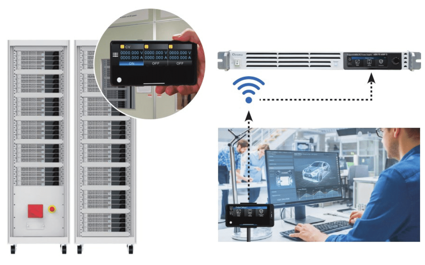 1U Programmable DC Power Supply - 62000E | Chroma