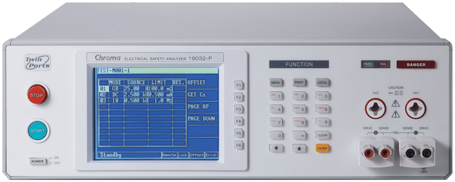 Insulation Resistance Test > Chroma