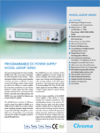 Datasheet | Programmable DC Power Supply – 62000P > Chroma