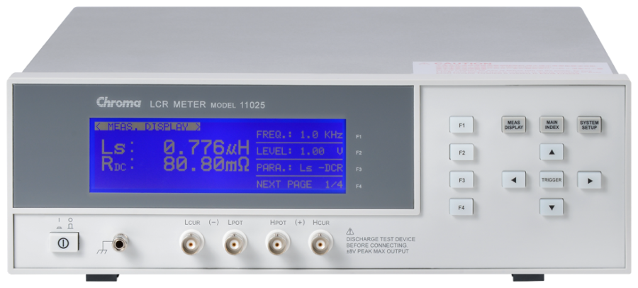 LCR Meters > Impedance Measurement > Chroma