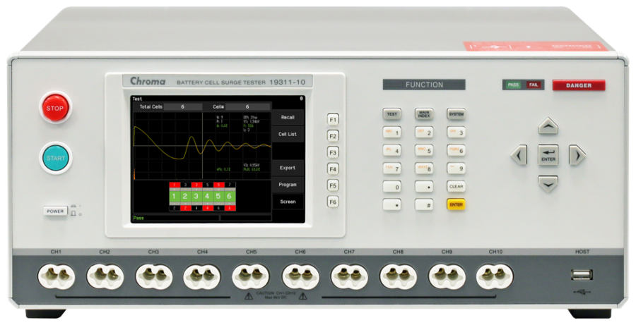 Battery Cell, Module, and Pack Cycler Test Equipment > Chroma