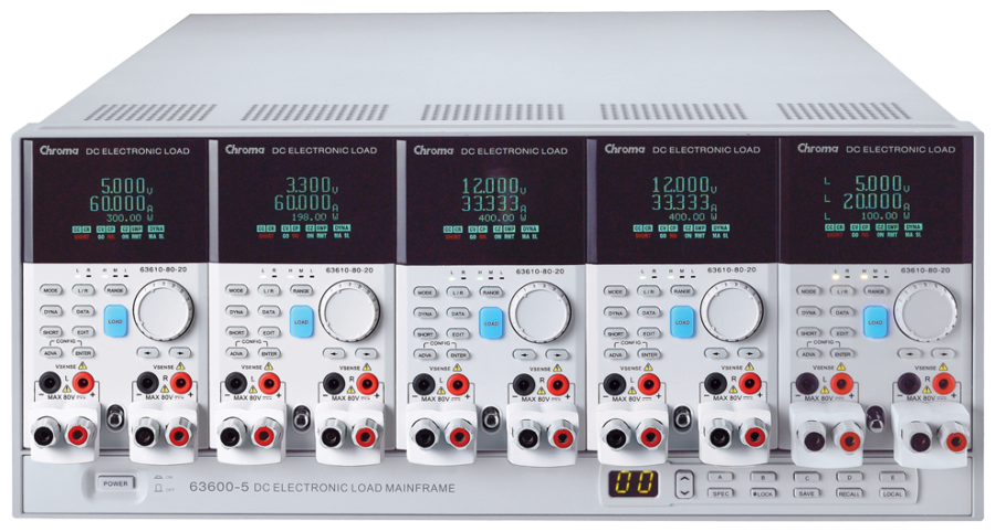 AC/DC Electronic Loads > 250W - 240kW > Chroma