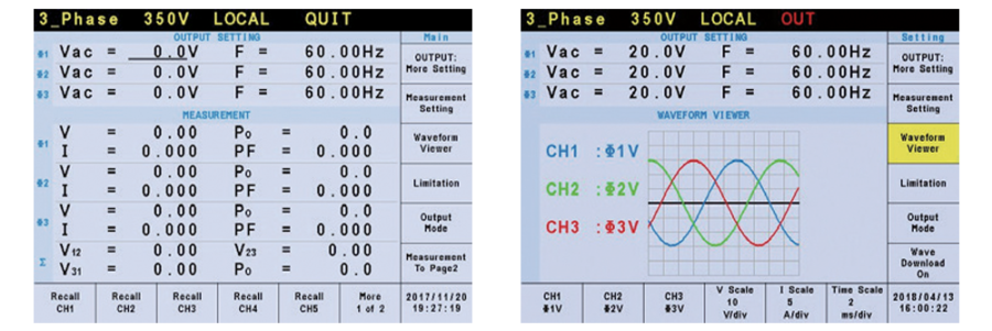 High Power Programmable Ac Source With Transients