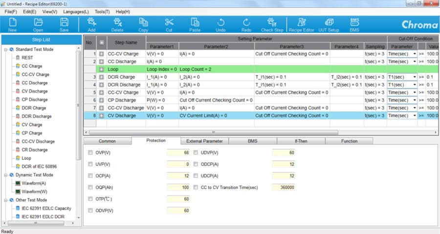 Battery Reliability Test System