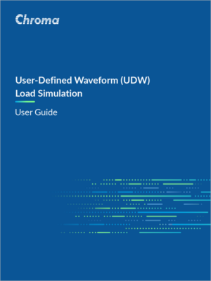 User-Defined Waveform (UDW) Load Simulation